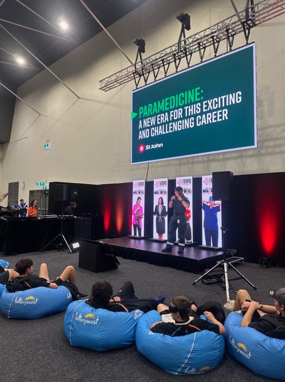 St John WA showcases career pathways at Perth Careers Expo - St John WA ...